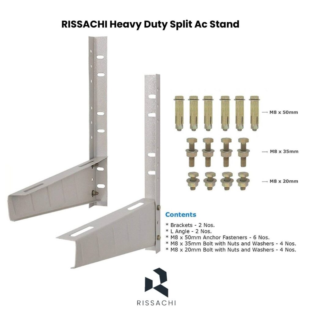 AC Outdoor Unit Stand – Heavy Duty Mounting Bracket for Split AC
